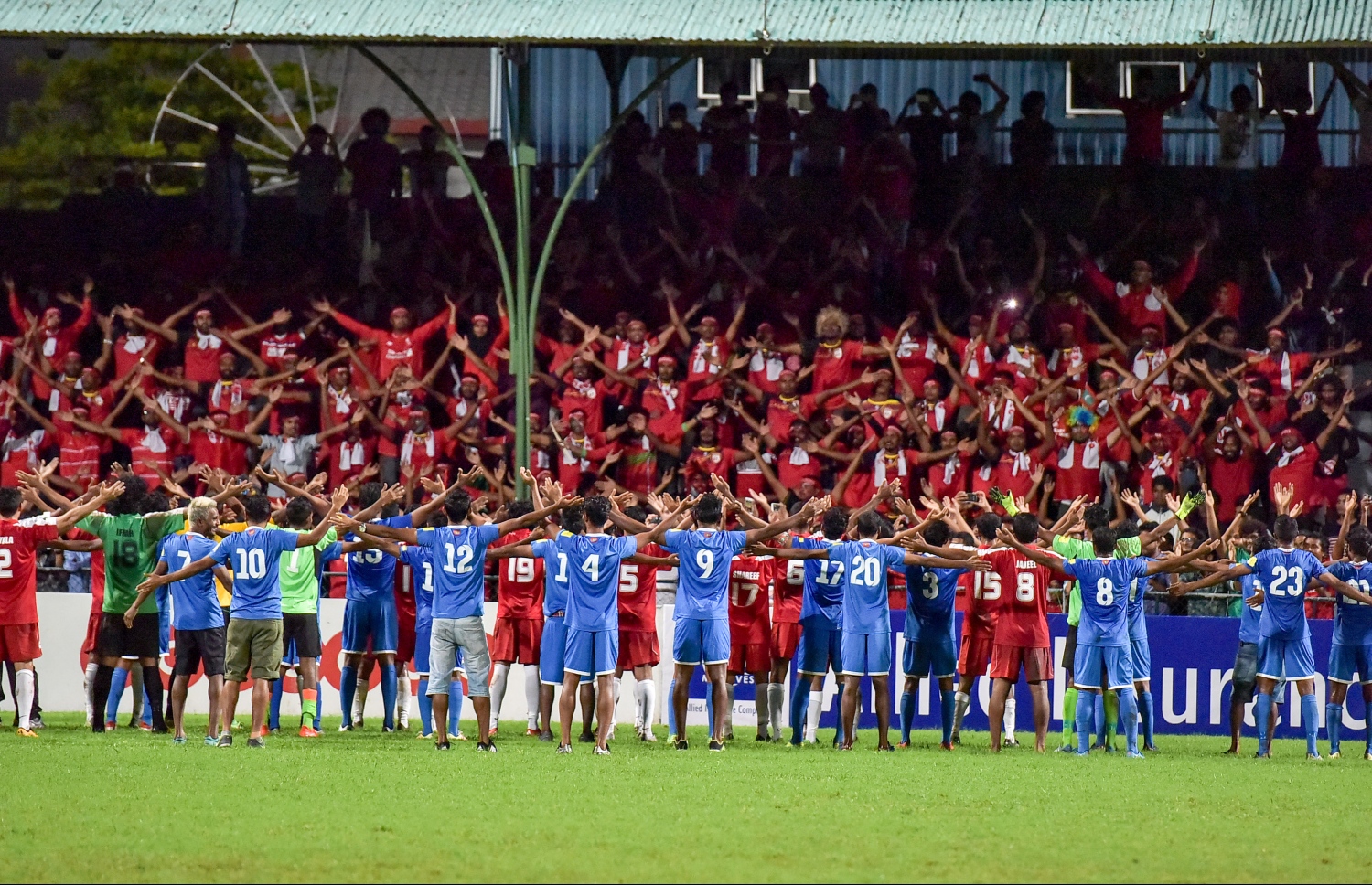 Maldives national football team exhibition match | Mihaaru