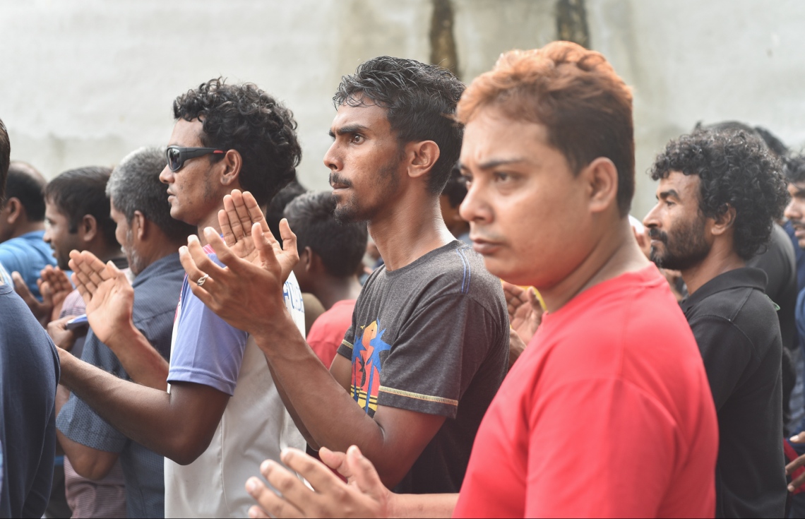 Sh. Funadhoo in Eid Koadi negun | Mihaaru