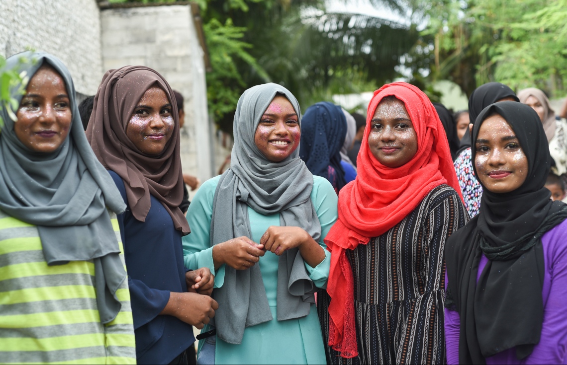 Sh. Funadhoo in Eid Koadi negun | Mihaaru