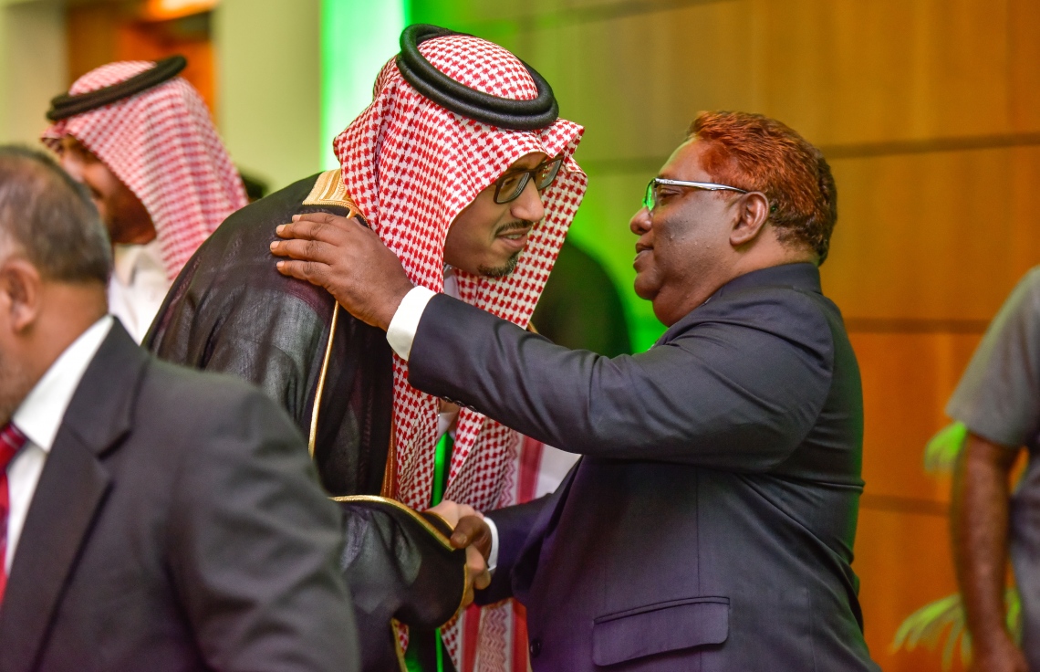PHOTO GALLERY: Saudi Arabia ge gaumee dhuvas faahaga kurun | Mihaaru