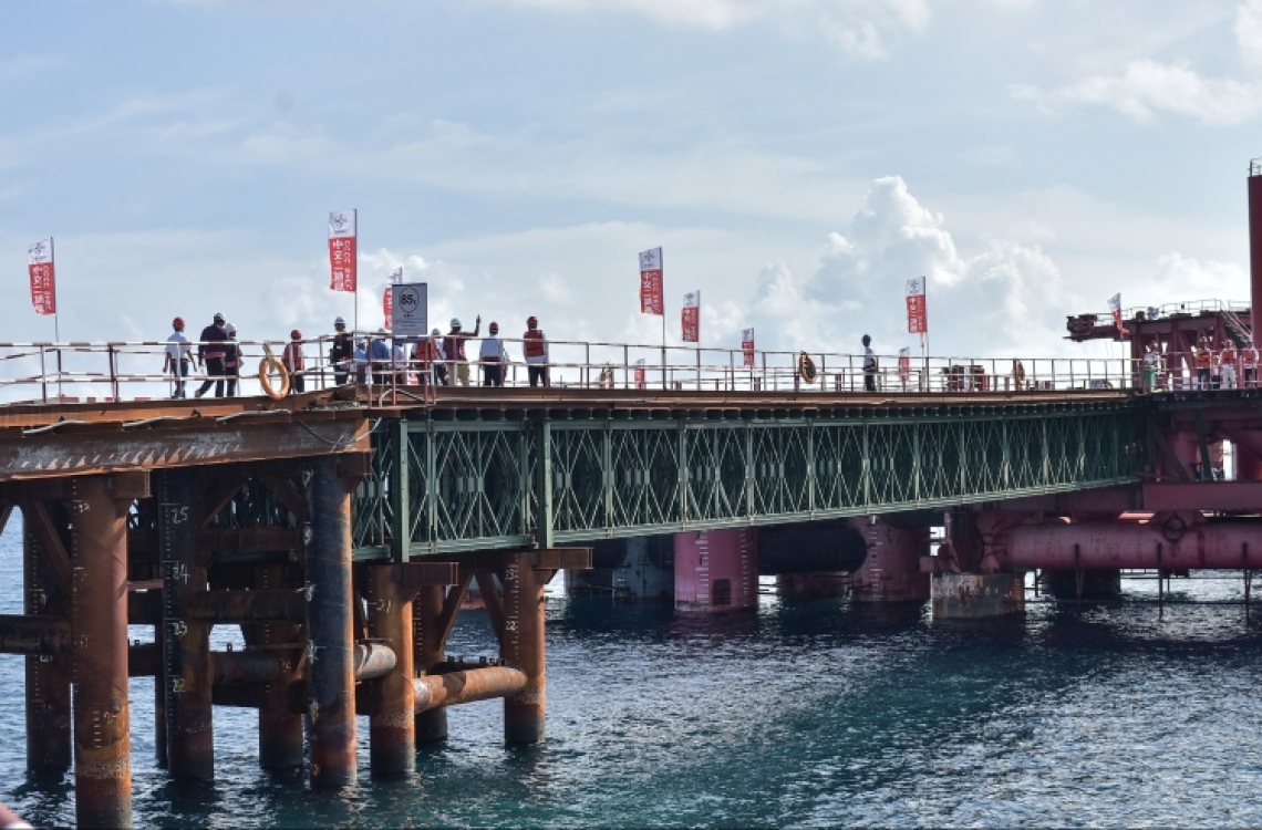 Maldives to launch double-decker bus service for landmark bridge - The ...