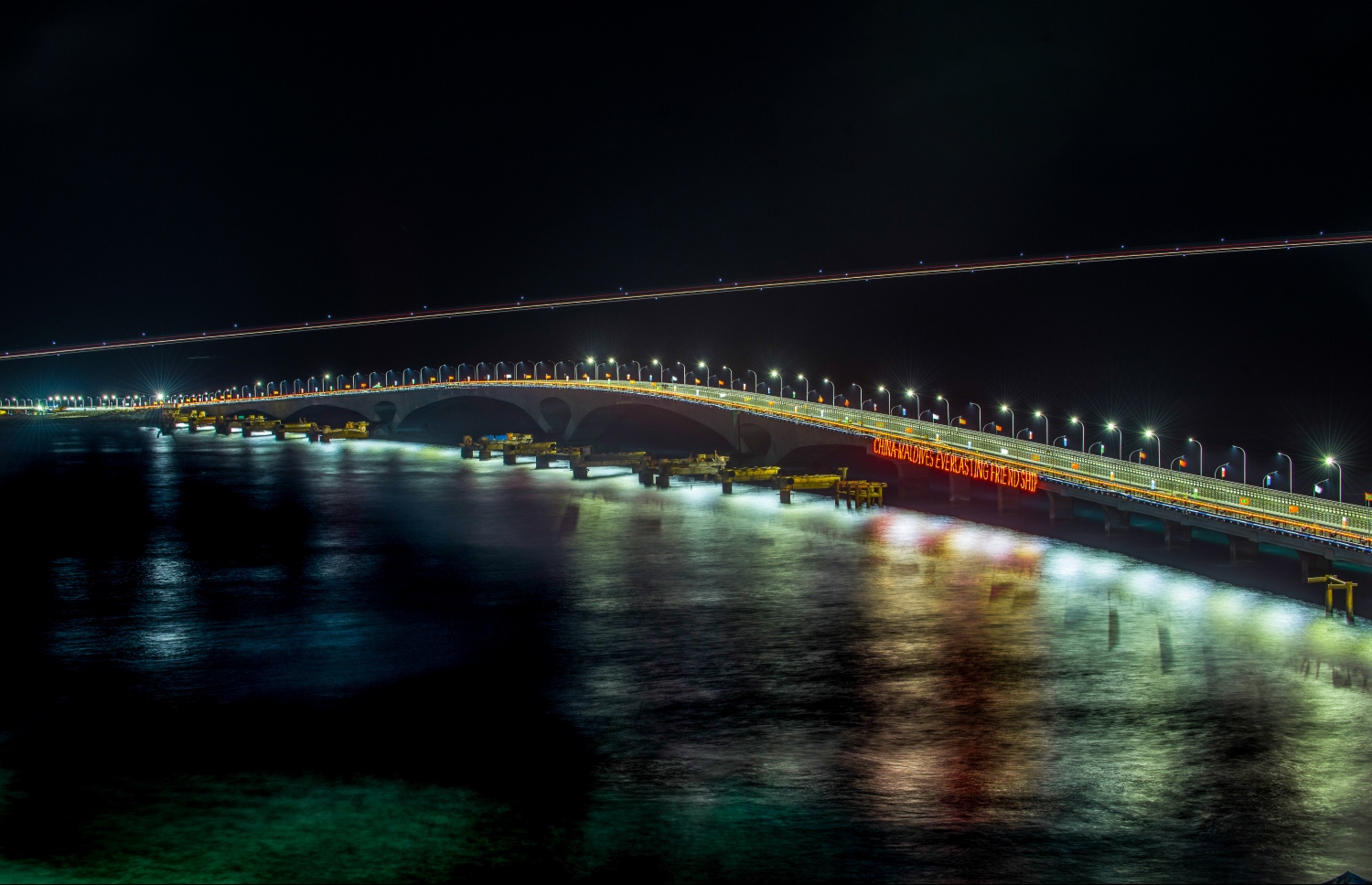 PHOTO GALLERY: Sinamale bridge dhillaafai | Mihaaru