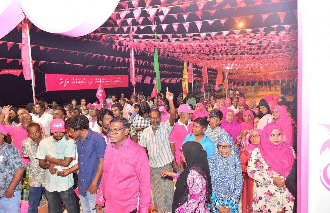 PHOTO GALLERY: Ibu ge rashun Raees Yameen ah hoonu maruhabaa eh | Mihaaru
