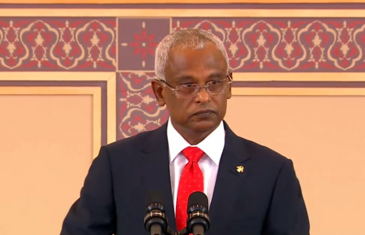 President Solih announces goals for first 100 days - The Edition