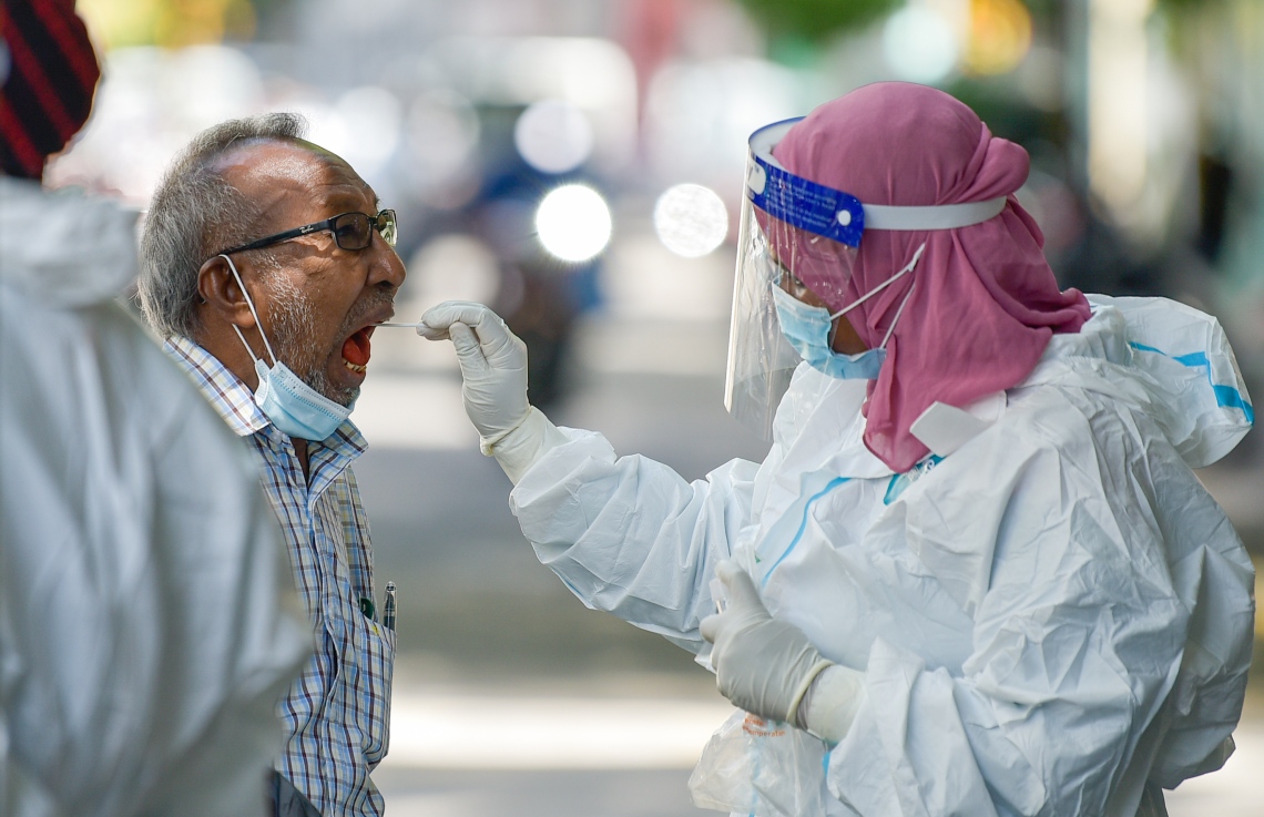 PHOTO GALLERY: Medhu kendumakah fahu Male gai Covid random sample nagan ...