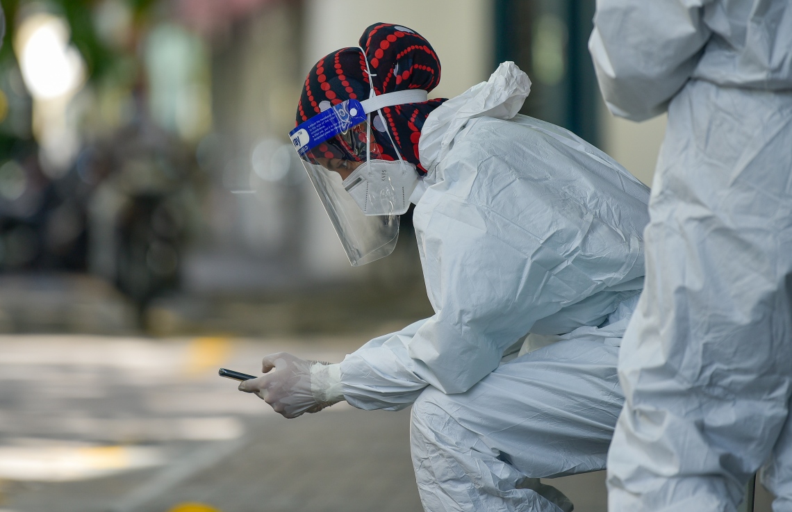 PHOTO GALLERY: Medhu kendumakah fahu Male gai Covid random sample nagan ...