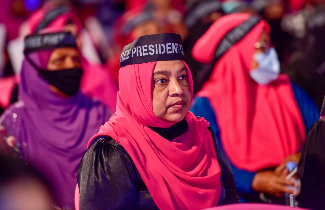 PHOTO GALLERY: PPM/PNC Coalition ge "Addana" jalsa | Mihaaru