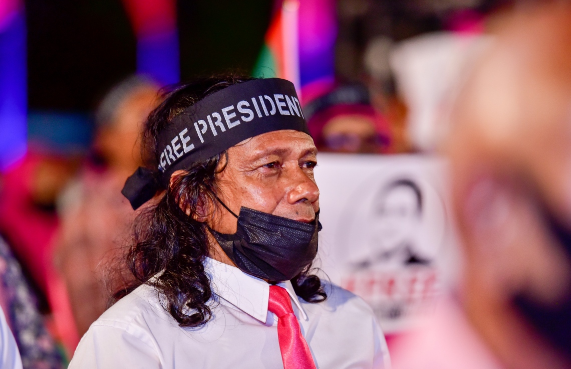 PHOTO GALLERY: PPM/PNC Coalition ge "Addana" jalsa | Mihaaru