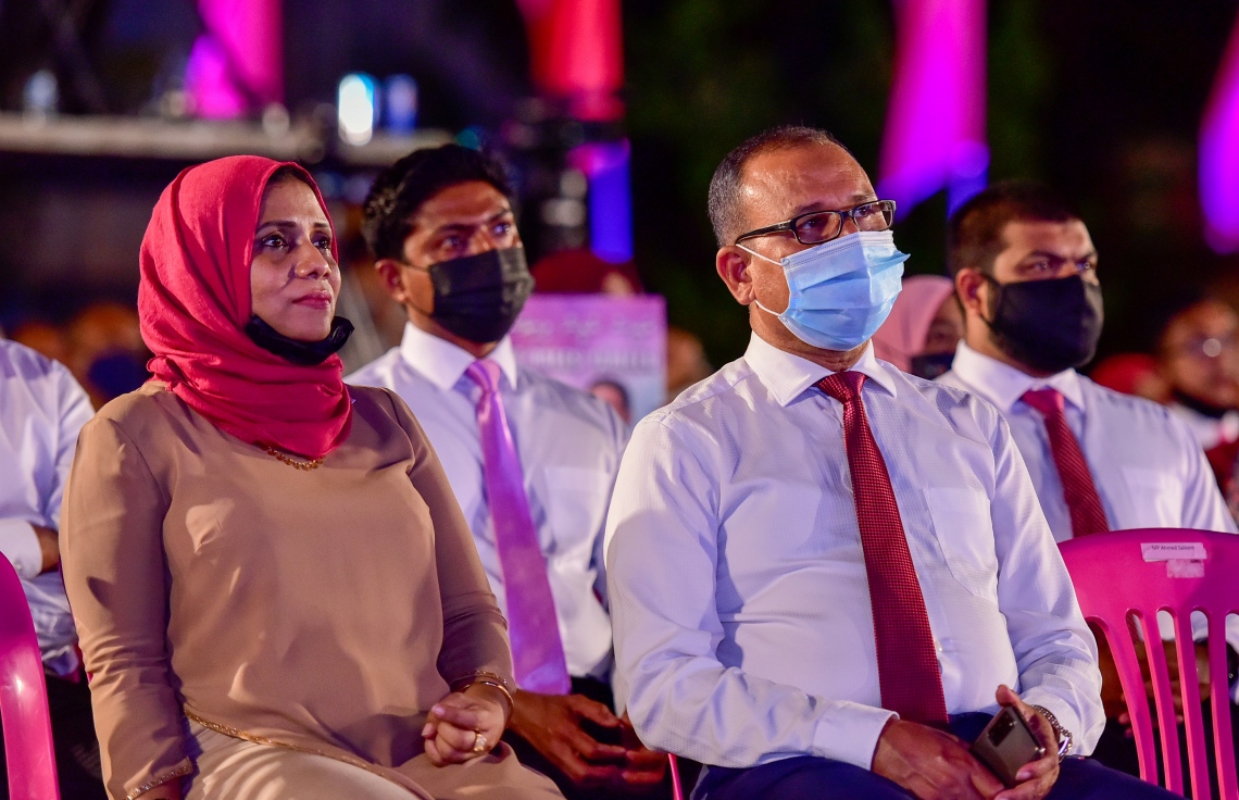 PHOTO GALLERY: PPM/PNC Coalition ge "Addana" jalsa | Mihaaru