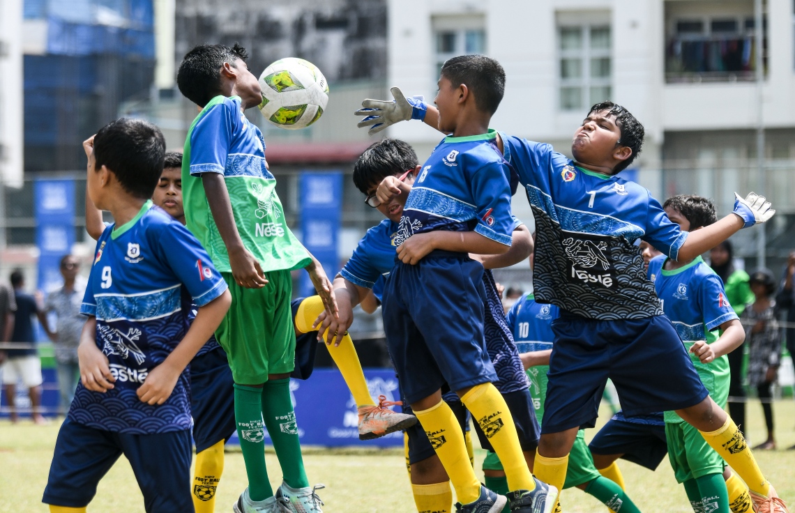 PHOTO GALLERY: Nestle kids football fiesta feshigen kuria | Mihaaru