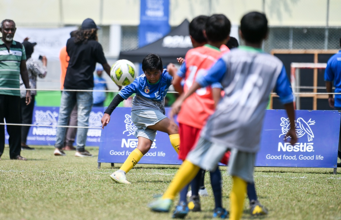 PHOTO GALLERY: Nestle kids football fiesta feshigen kuria | Mihaaru