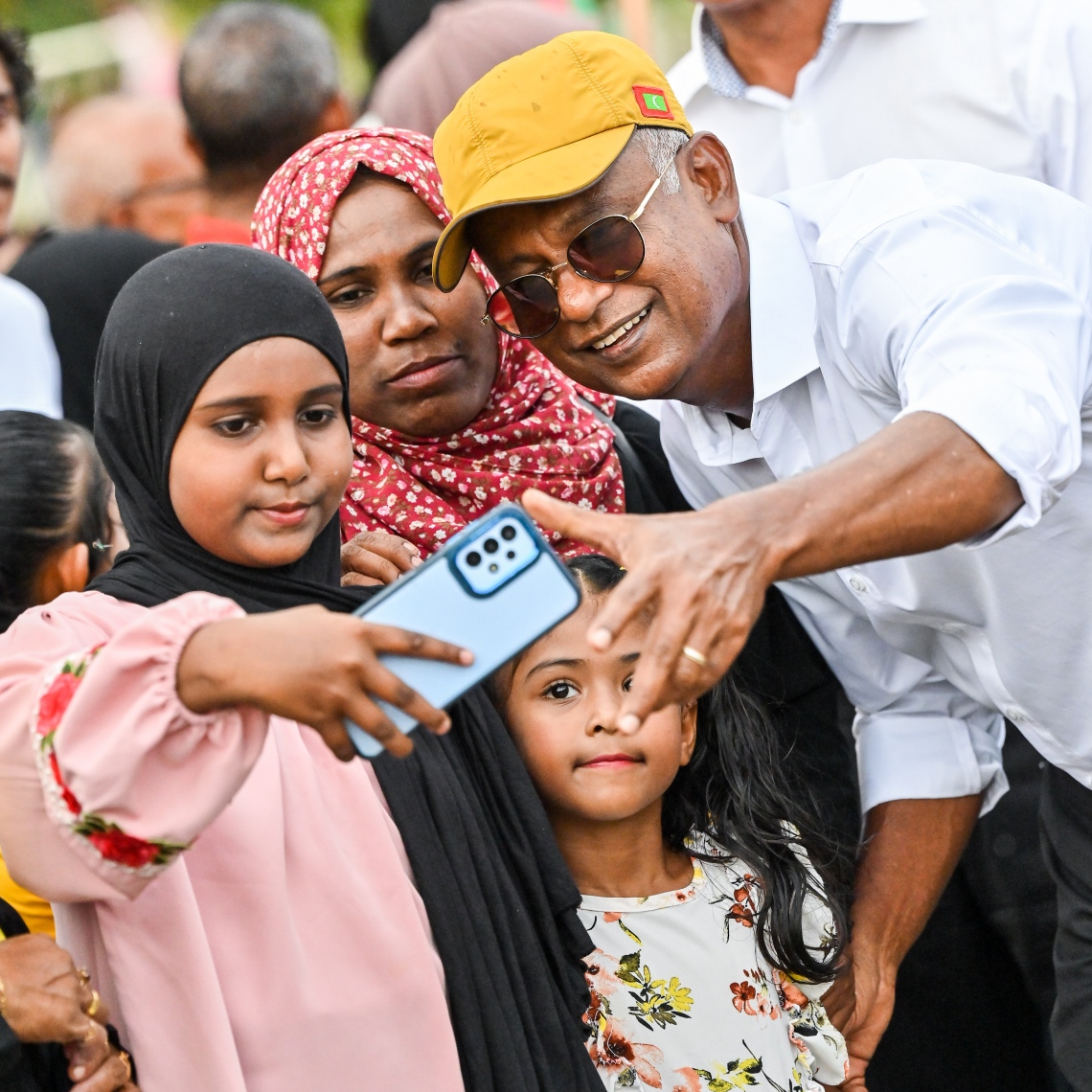 PHOTO GALLERY: Campaign ah raees gdh thinadhoo ah vadaigathun | Mihaaru
