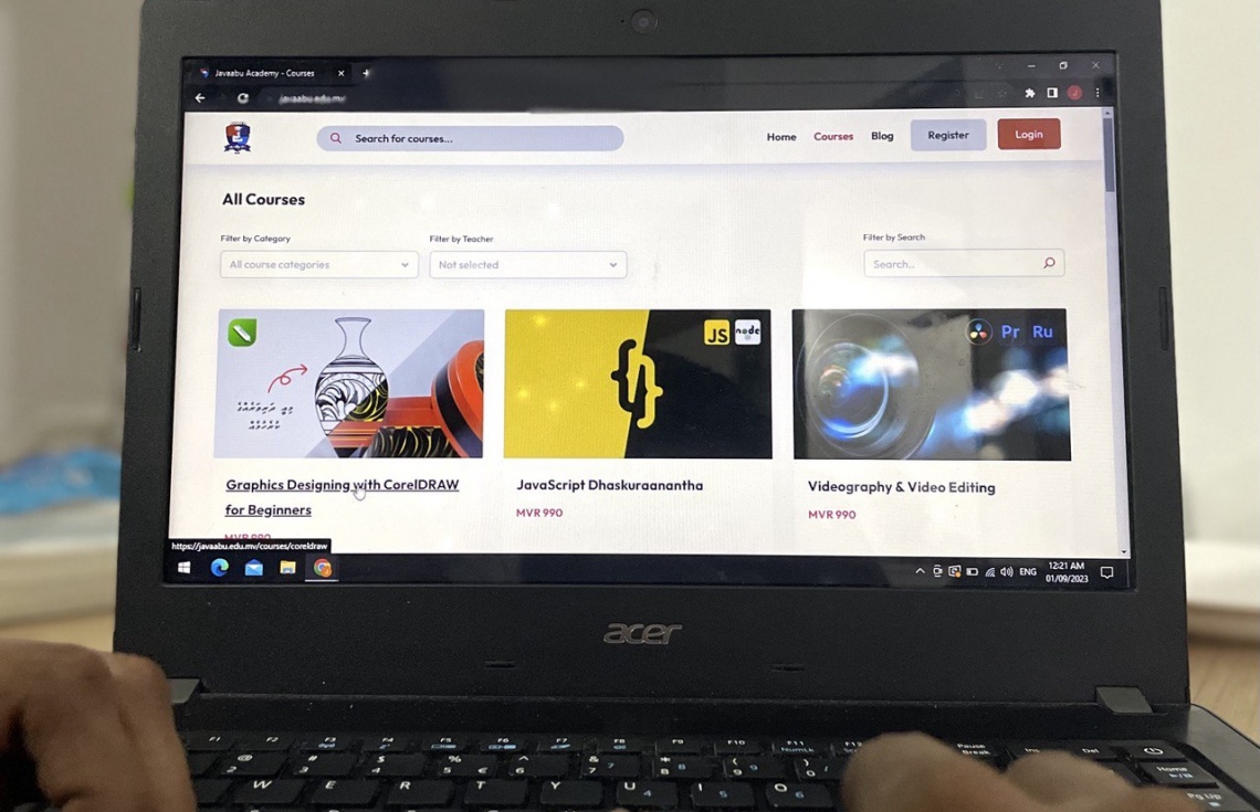 Huss vaguthugai kiyavaalevey online course thah Javaabu Academy in | Mihaaru