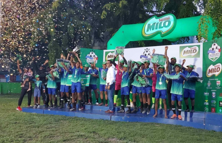 SUS Wins Milo Academy Tournament Hosted by Soccer Veterans Maldives - The Edition