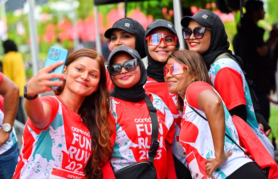 PHOTO GALLERY: Ooredoo "Fun run 2023" | Mihaaru