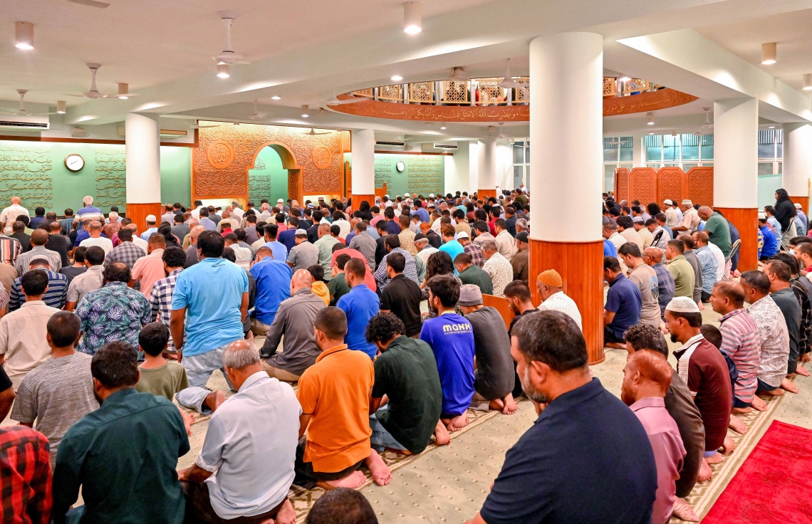 PHOTO GALLERY: Tharaveehu namaadhu Male' ge miskiythakun | Mihaaru
