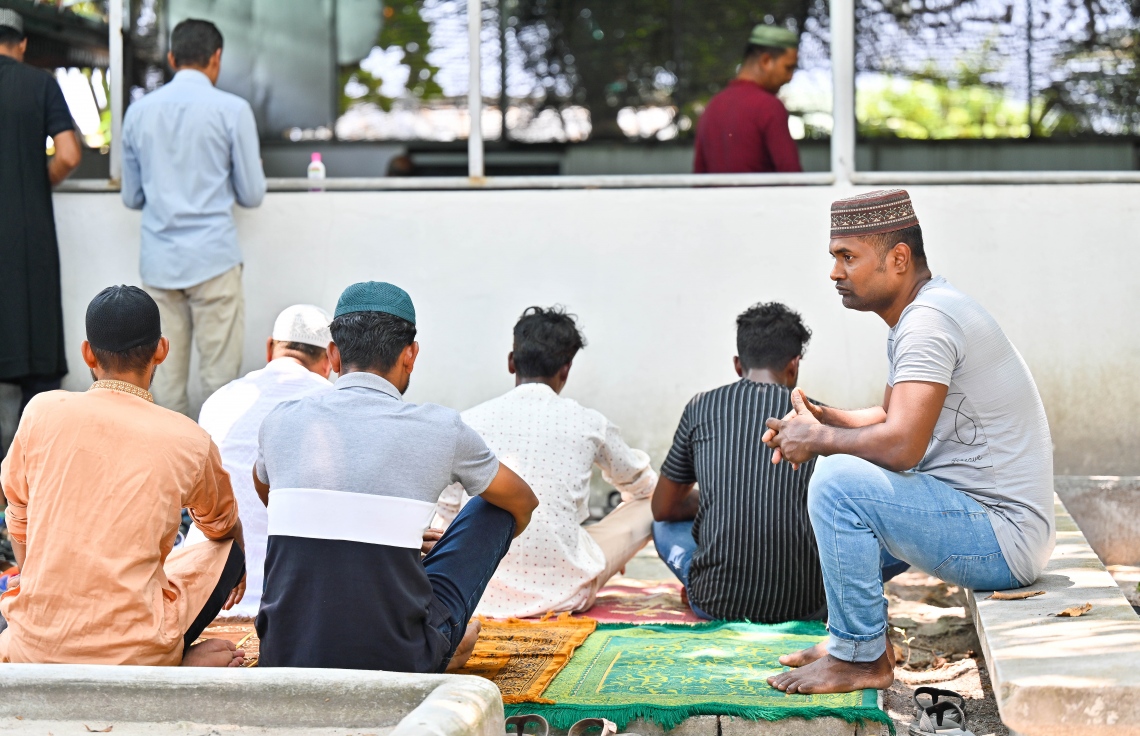 PHOTO GALLERY: Zuvaan Hatheeb Masjidhul Amaanee gai kuri hukuru ...