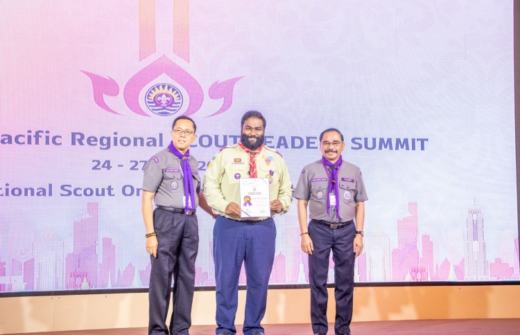 Chief Commissioner of Scout Association Maeed recieves Asia Pacific ...