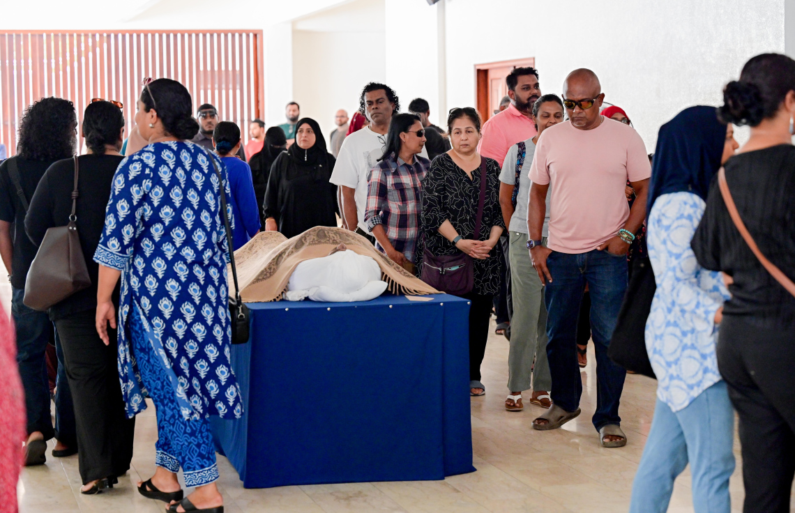 PHOTO GALLERY: Mezzo mode ge janaza | Mihaaru