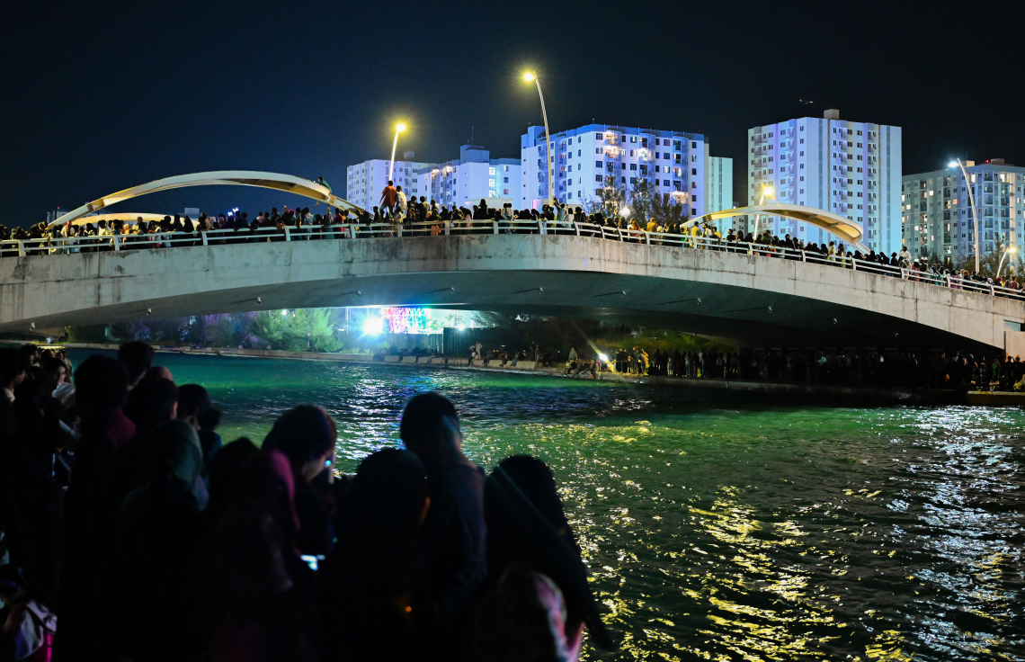 PHOTO GALLERY: Bodu eid ah Hulhumale gai Eid malhi roakurun | Mihaaru