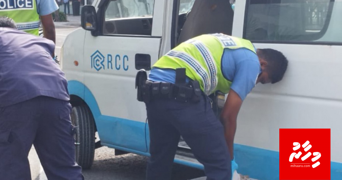 RCC ge vehicle eh gai raafulhithah ufuli driver deport kollaifi | Mihaaru