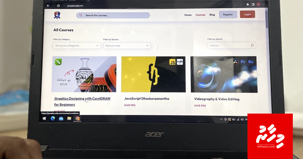 Huss vaguthugai kiyavaalevey online course thah Javaabu Academy in | Mihaaru