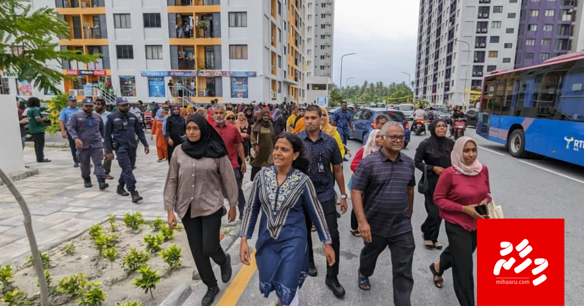 First Lady ah Hiyaa flat sarahadhun furassaara koffi | Mihaaru