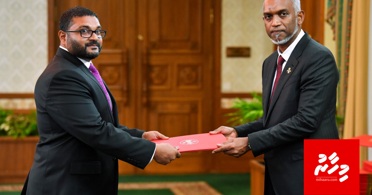 Raees Muizzu ge himaayathugai mi huree saabithuve: Ghassan | Mihaaru