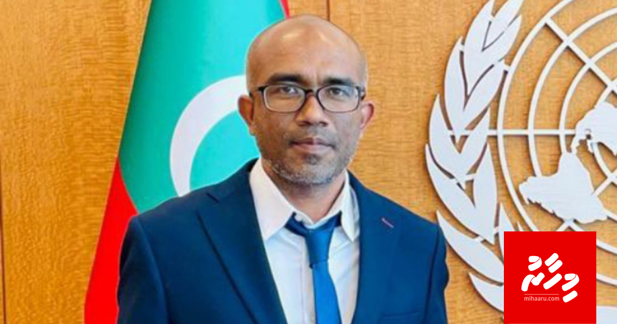 Raees offeehuge kureege technology officer Hamid Shafeeu niyaa vejje ...