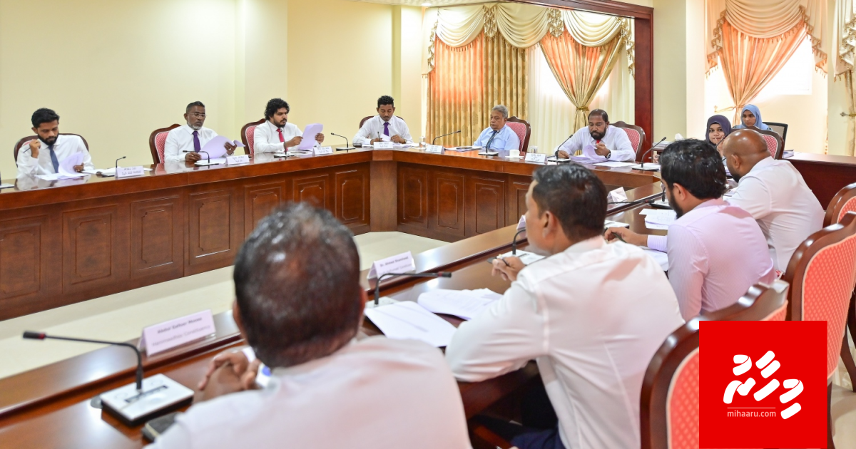 Maalee idhaara thakuge gavaidhaa gulhey massala committee in nubalan ...